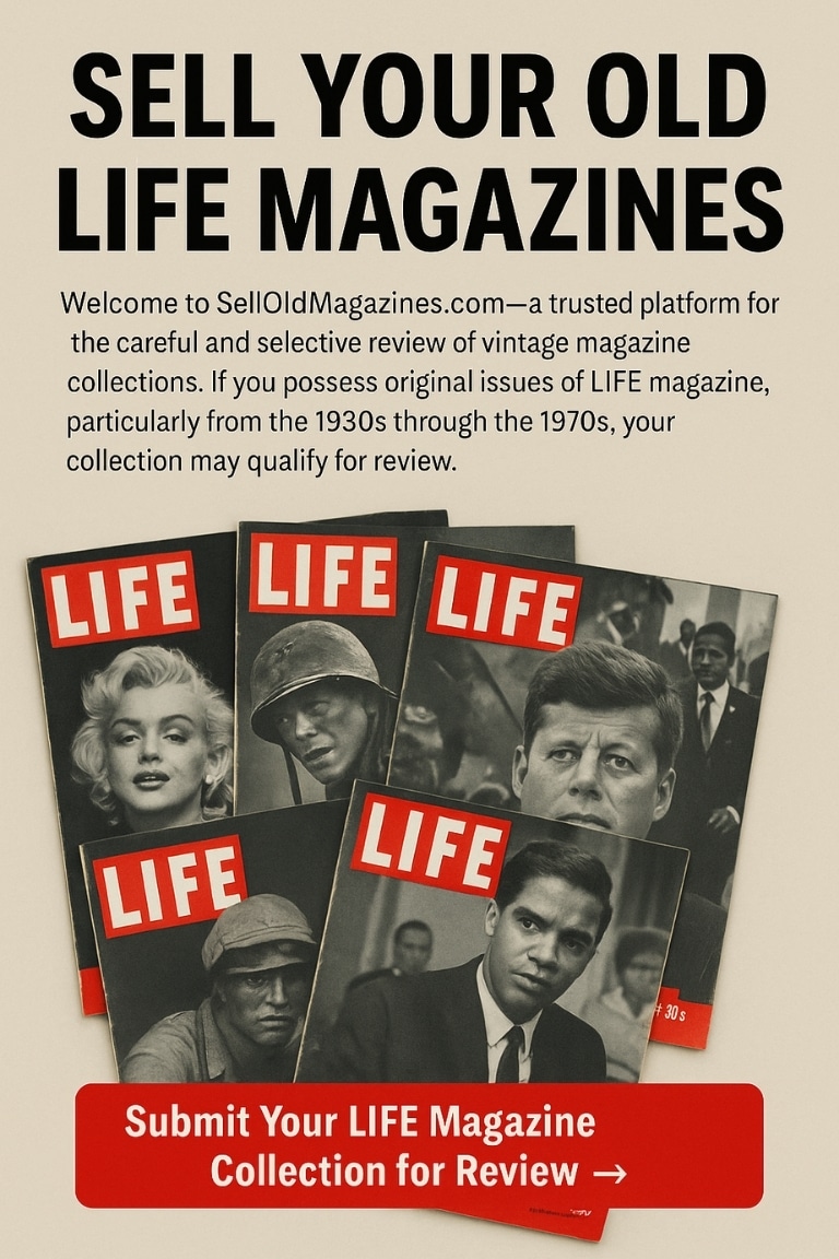 Sell Your Old LIFE Magazines - Sell Old Magazines
