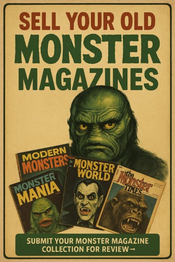 Sell Your Old Monster Magazines - Sell Old Magazines