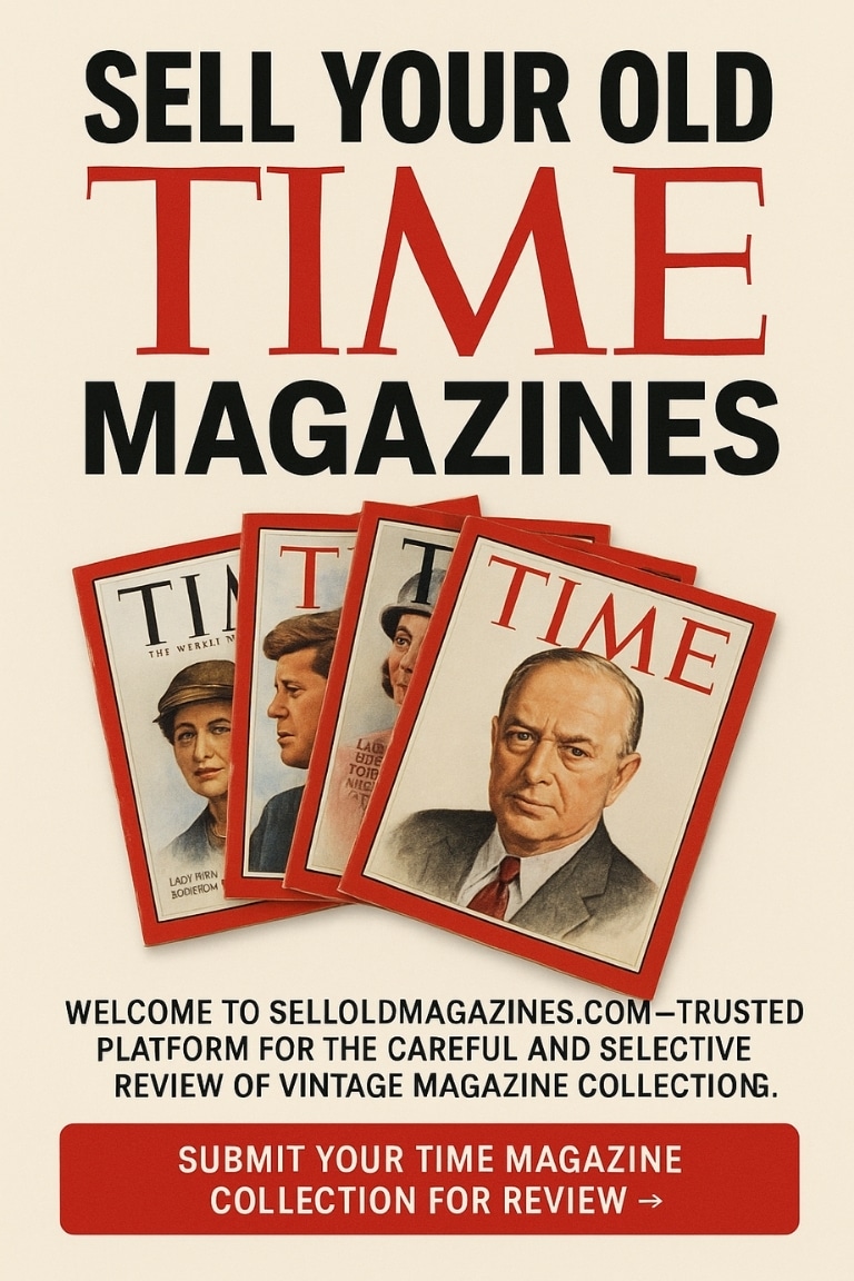 Sell Your Old TIME Magazines - Sell Old Magazines